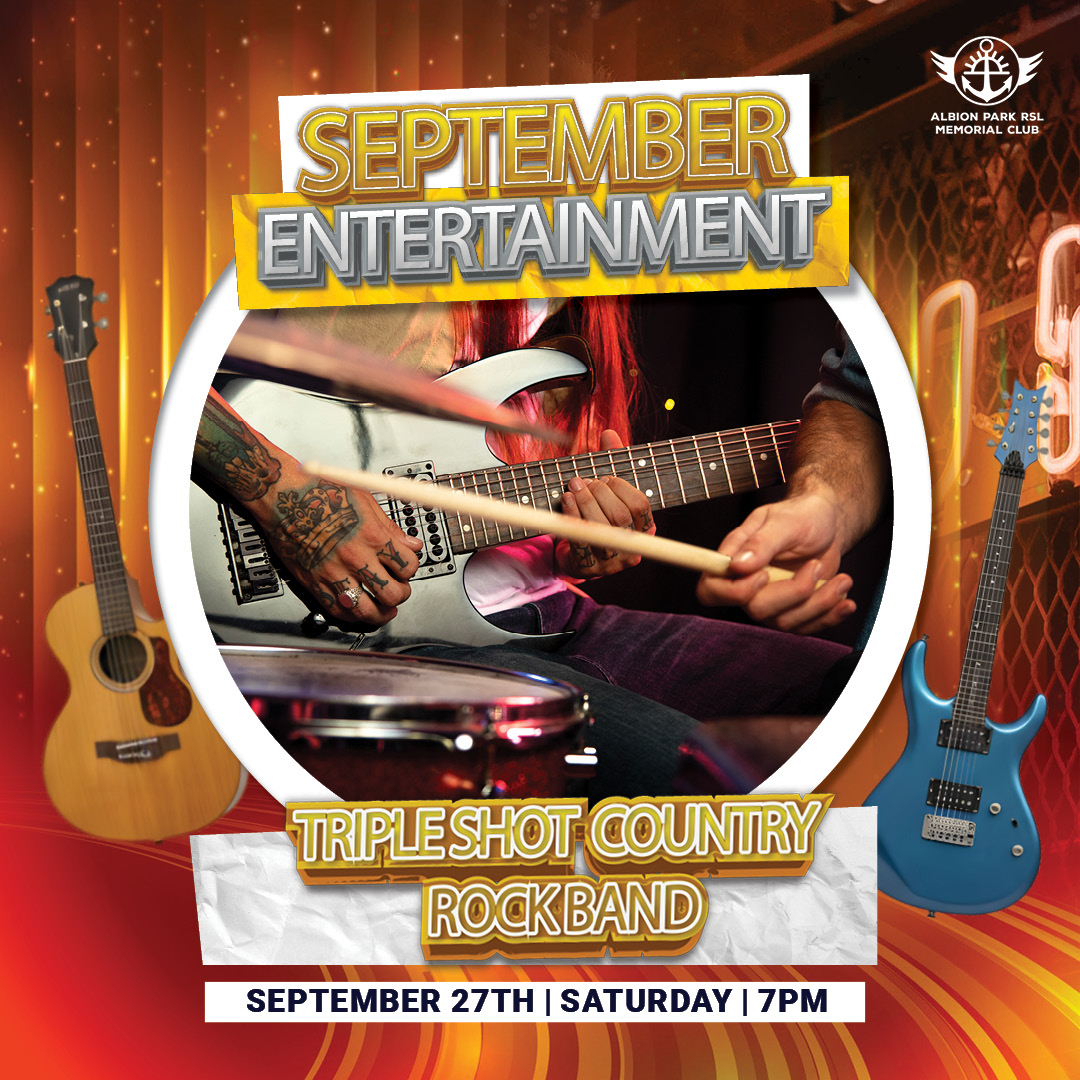 Triple Shot Country Rock Band - Albion Park RSL